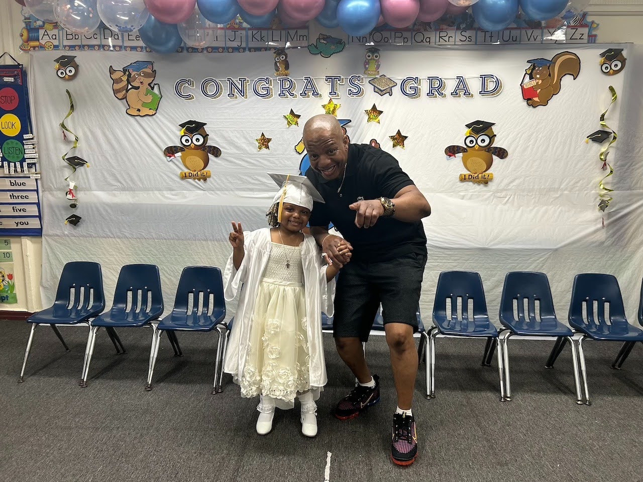 Derrick and daughter Zaria - The Doe Fund